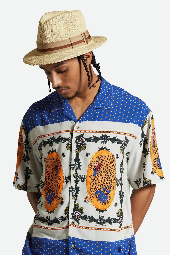 Brixton Roma Straw Fedora Hat – Isola Boutique