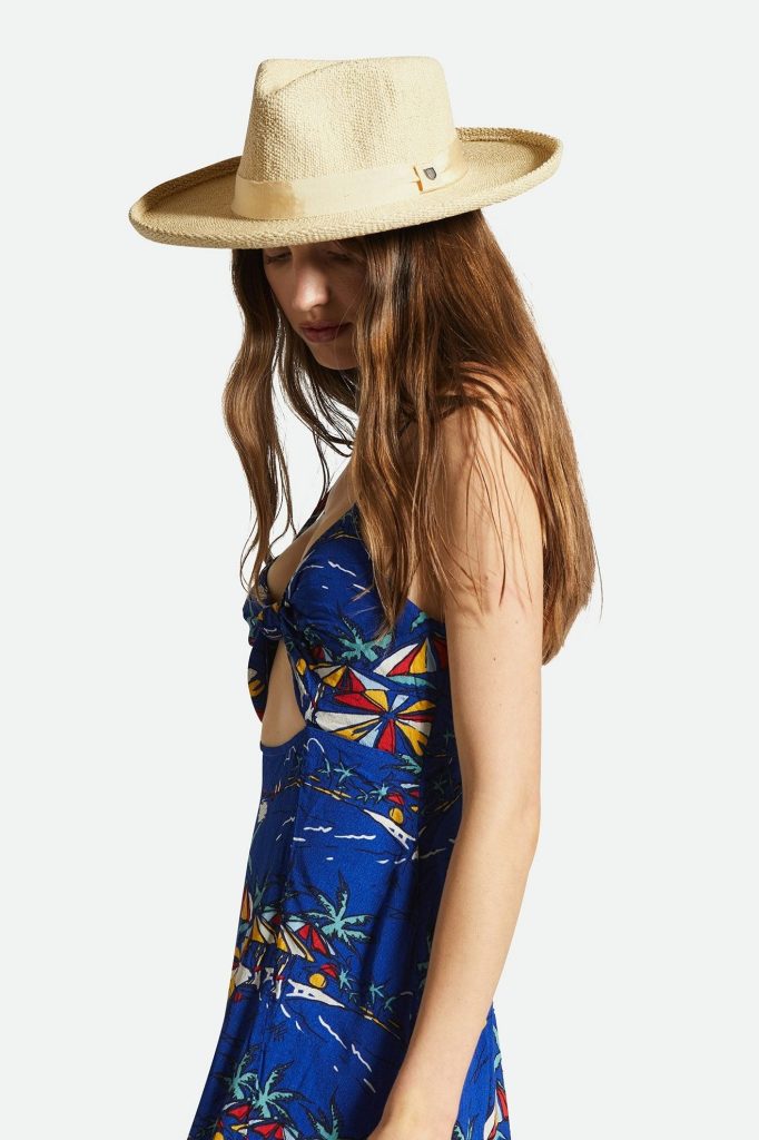 Brixton Victoria Straw Fedora Hat – Isola Boutique