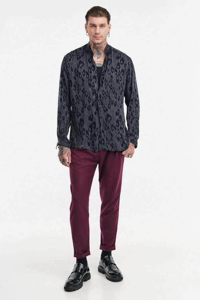 Stefan Silver Stretch Trousers – Isola Boutique