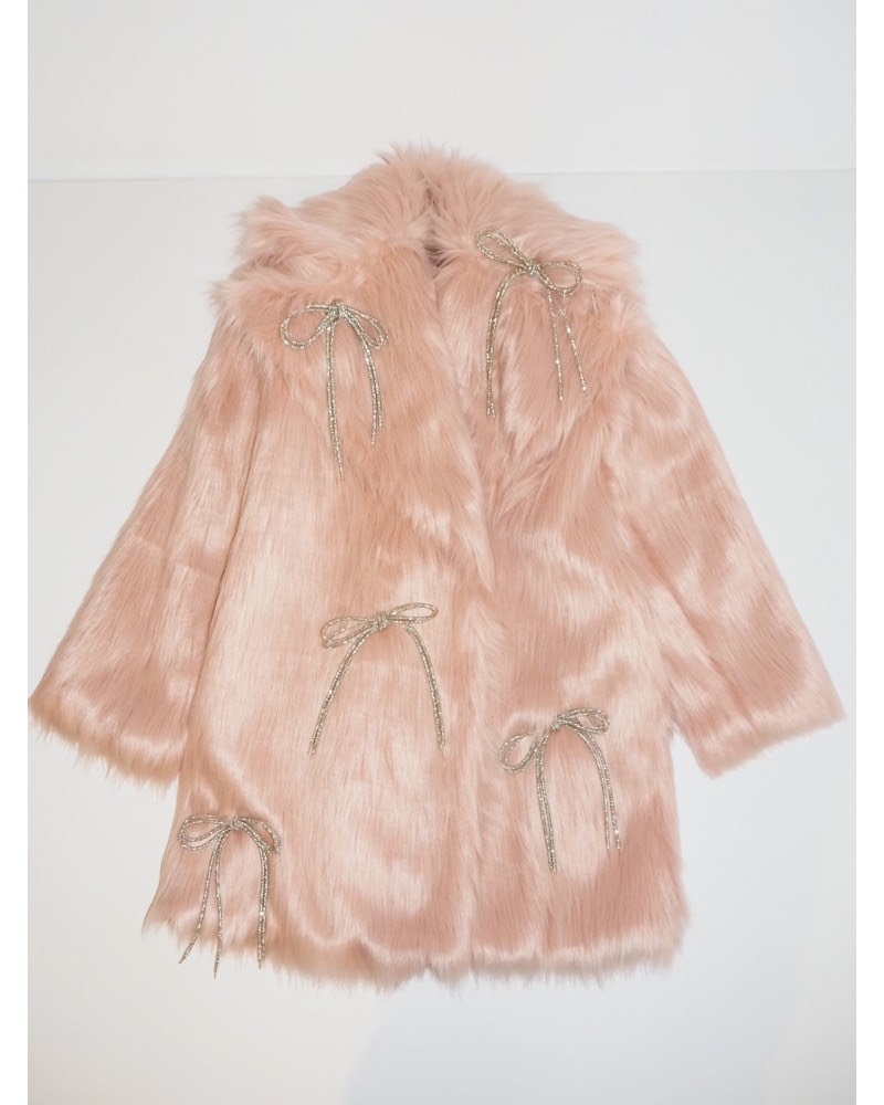 Milkwhite Faux Fur Coat – Isola Boutique